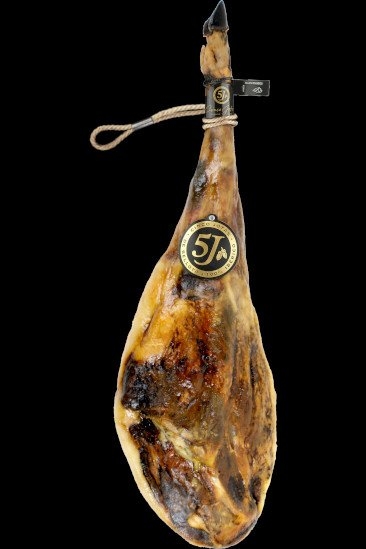 Jamon 5J Cinco Jotas Ham, Iberico Bellota Pata Negra - 5J IberGour ...